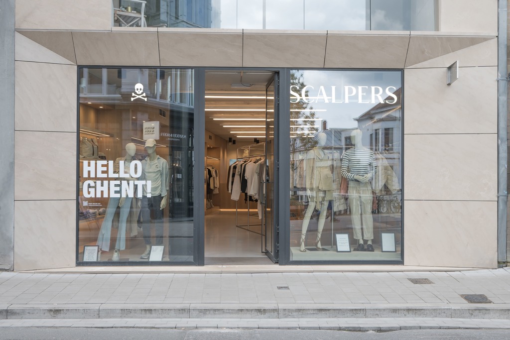 Estudio Hábito participa en la apertura de la tienda de Scalpers en Gante